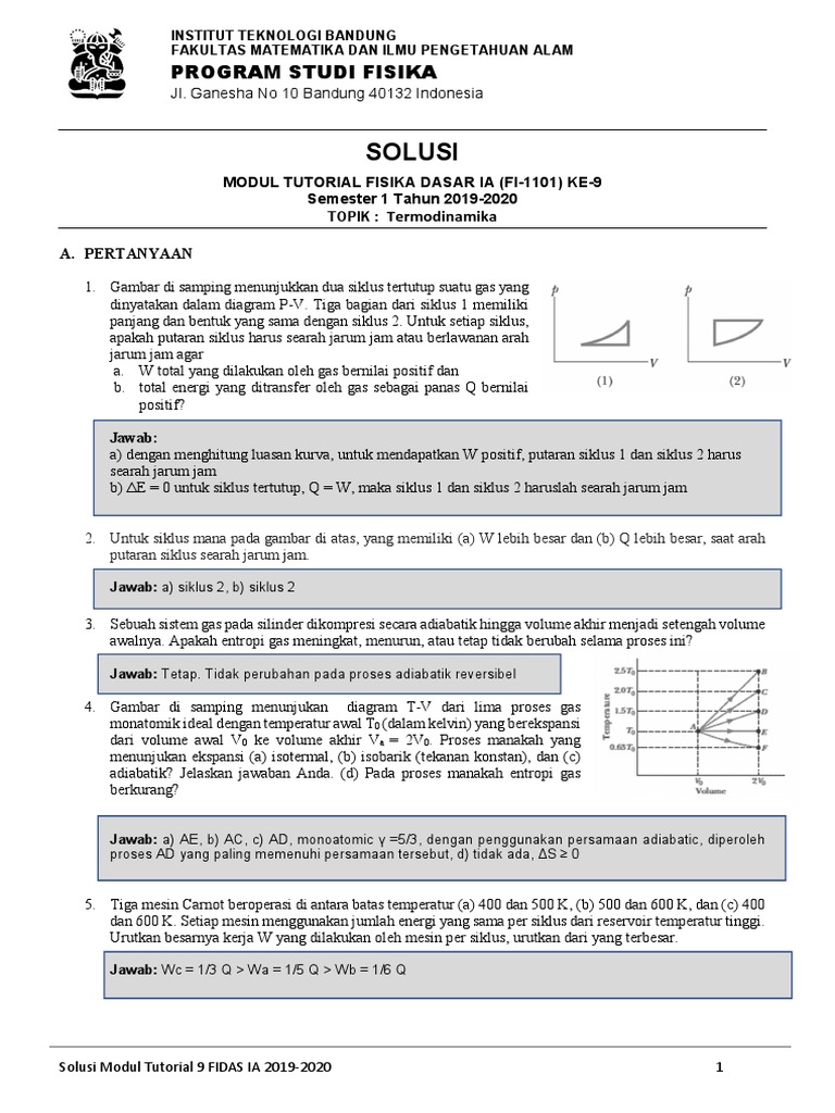 Solusi Modul Tutorial 9 FIDAS IA 2019-2020 | PDF