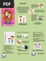 Leaflet Stunting | PDF