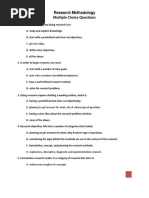 Research Methodology Test Bank | PDF | Quantitative Research ...