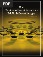 Sample NA Meeting Format | PDF | Psychiatric Rehabilitation | Substance ...