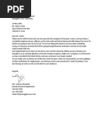 Bad News Letter Sample | PDF | Business