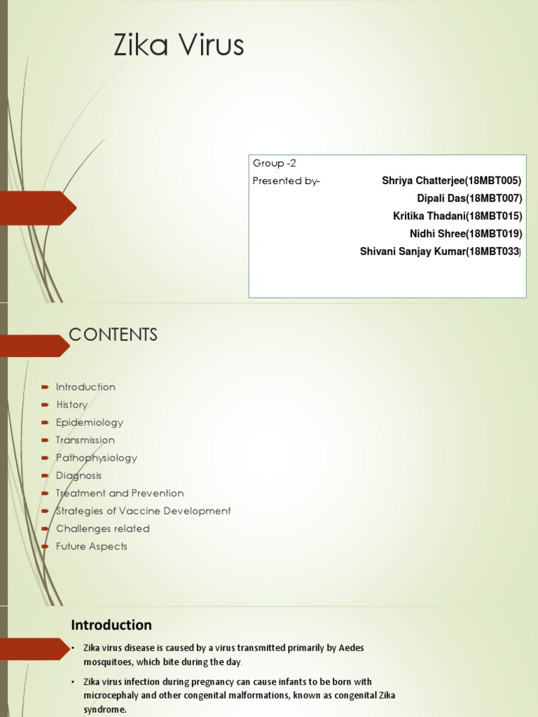 Zika Virus FinaL | PDF | Zika Virus | Zika Fever