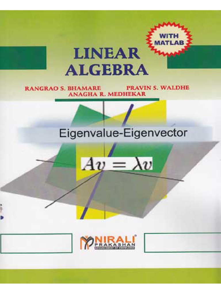Linear Algebra | PDF | Matrix (Mathematics) | Linear Algebra
