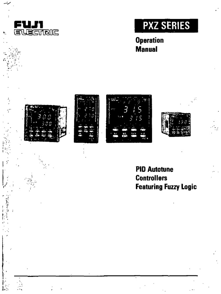 Fuji Electric PXZ Series PID Autotune Controllers | PDF | Relay | Power Supply