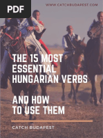 The Hungarian Word Order | PDF | Sentence (Linguistics) | Syntax