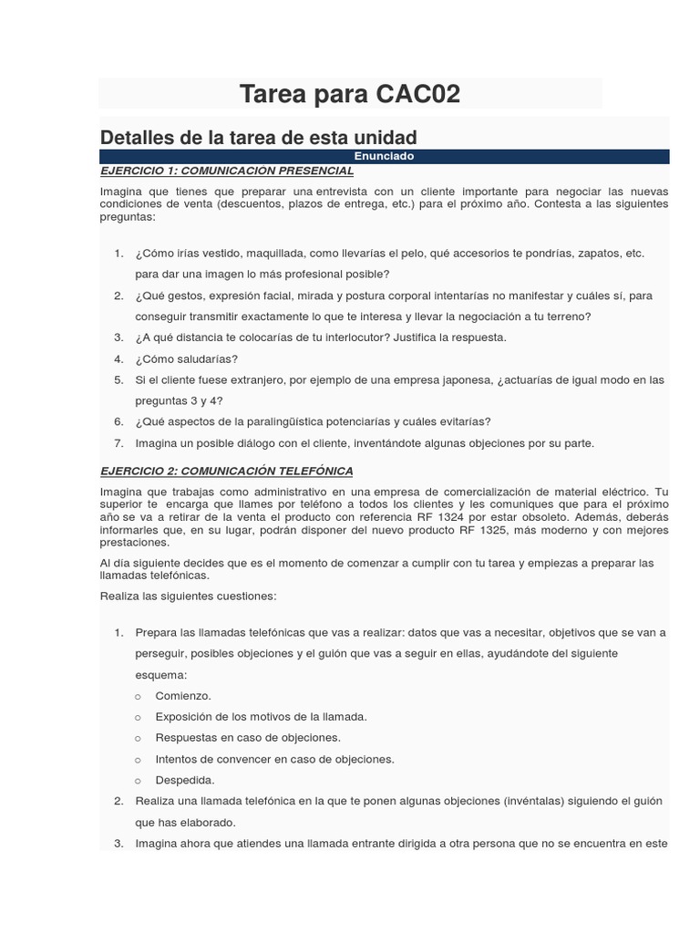 Tarea para CAC02 | PDF