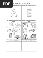 Actividades para trabajar la letra e | PDF | Idiomas | Poesía
