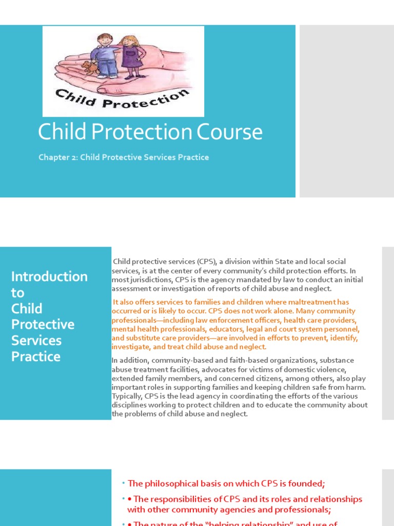 Child Protection Course: Chapter 2: Child Protective Services Practice ...
