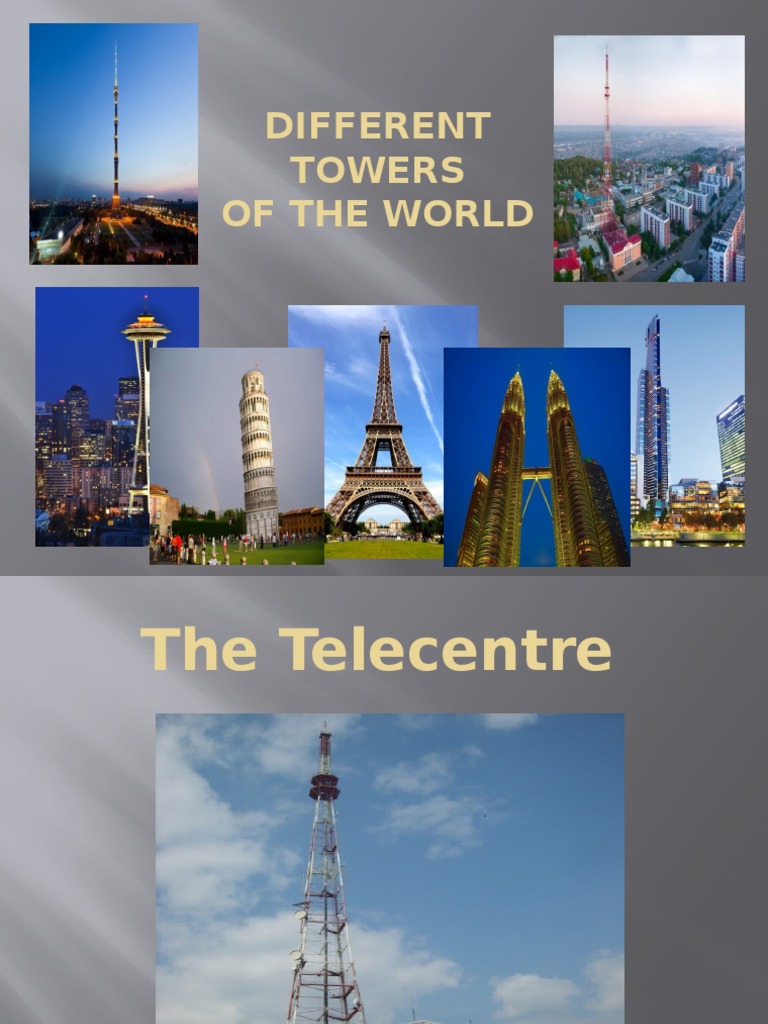Different Towers of The World | PDF