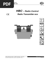 HBC Radiomatic - Radio Control | PDF | Entertainment (General)