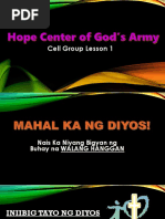 Tagalog Christian Sermon Outline | PDF