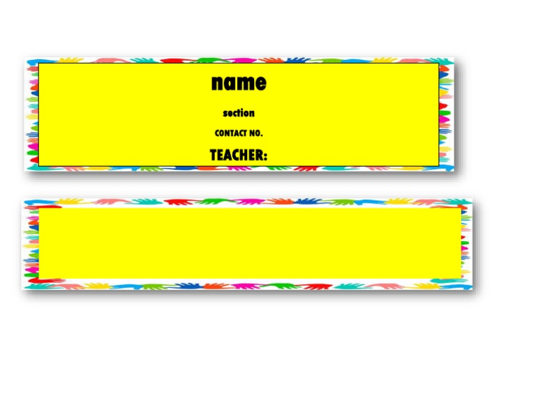 Name Tag | PDF