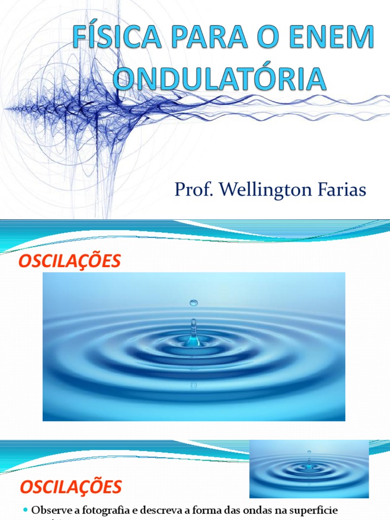 ONDULATÓRIA | PDF | Ondas | Som