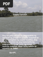 Pagsusuri Sa Konsepto NG Supply | PDF