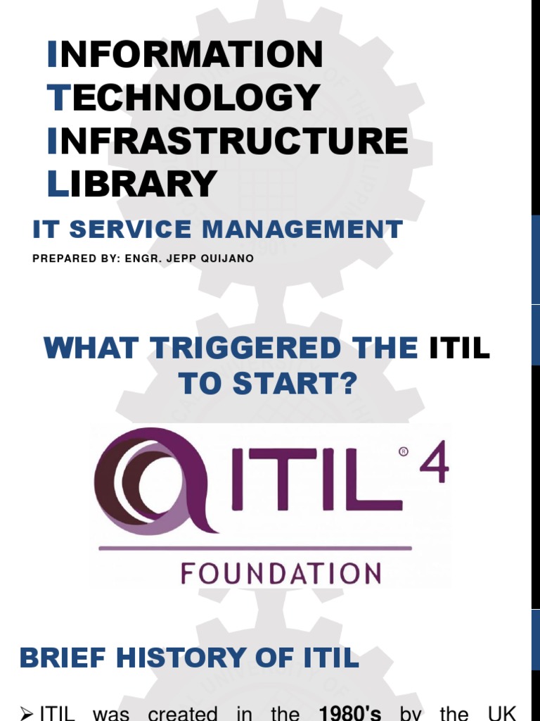 ITILv 4 | PDF | It Service Management | Itil