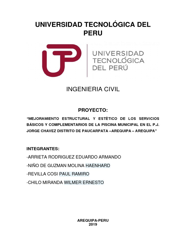 Caratula Proyecto | PDF