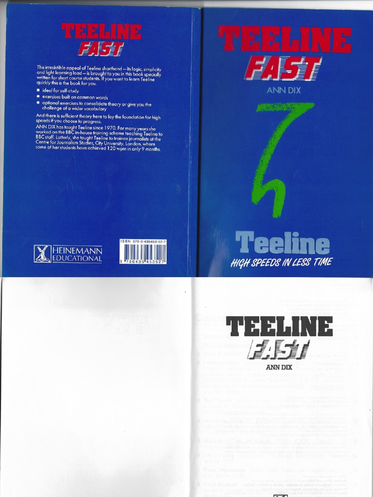 Teeline Fast - Ann Dix PDF | PDF