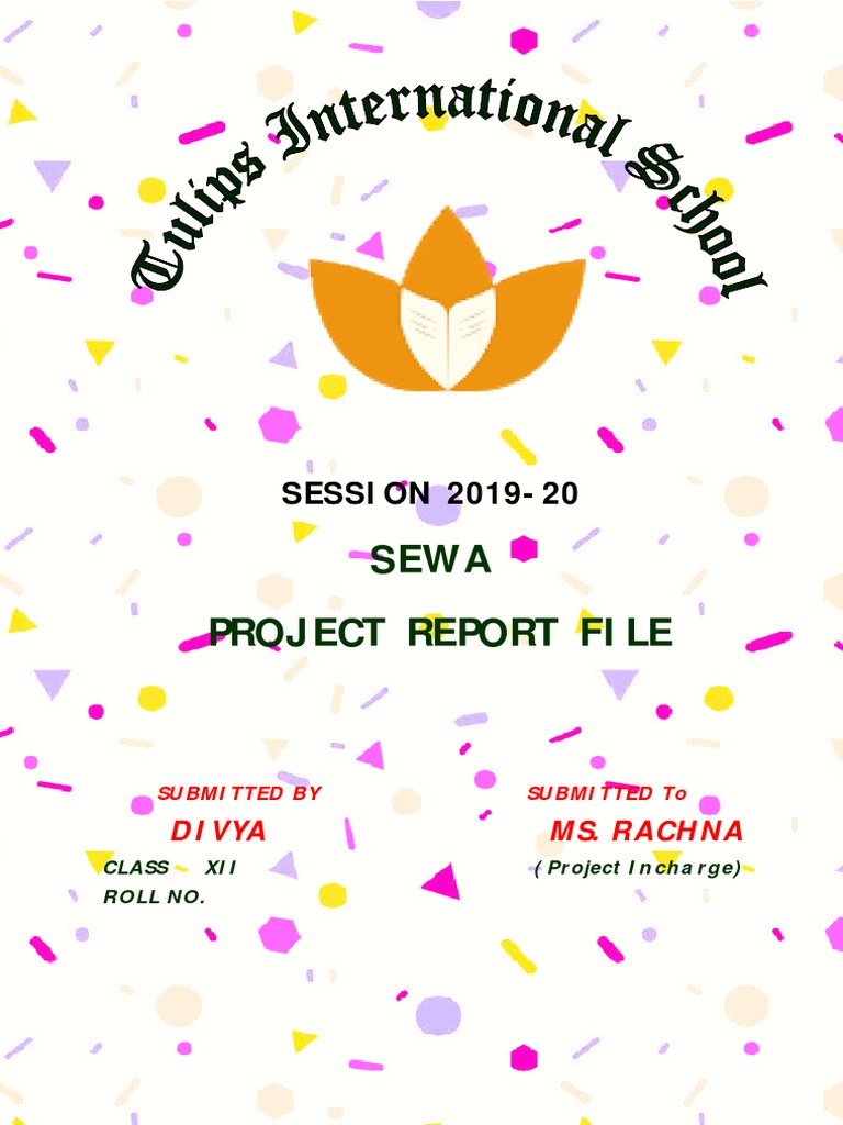 Sewa Project Report: Helping the Needy Through Community Service | PDF