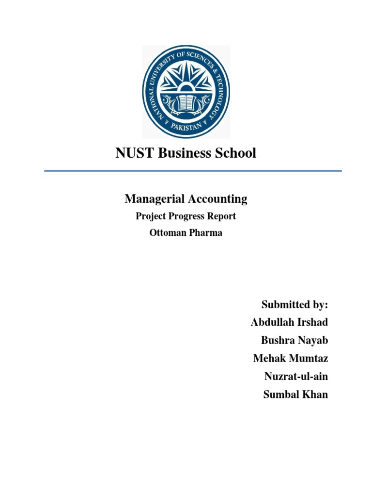 Managerial Accounting Progress Report | PDF | Cost | Labour Economics