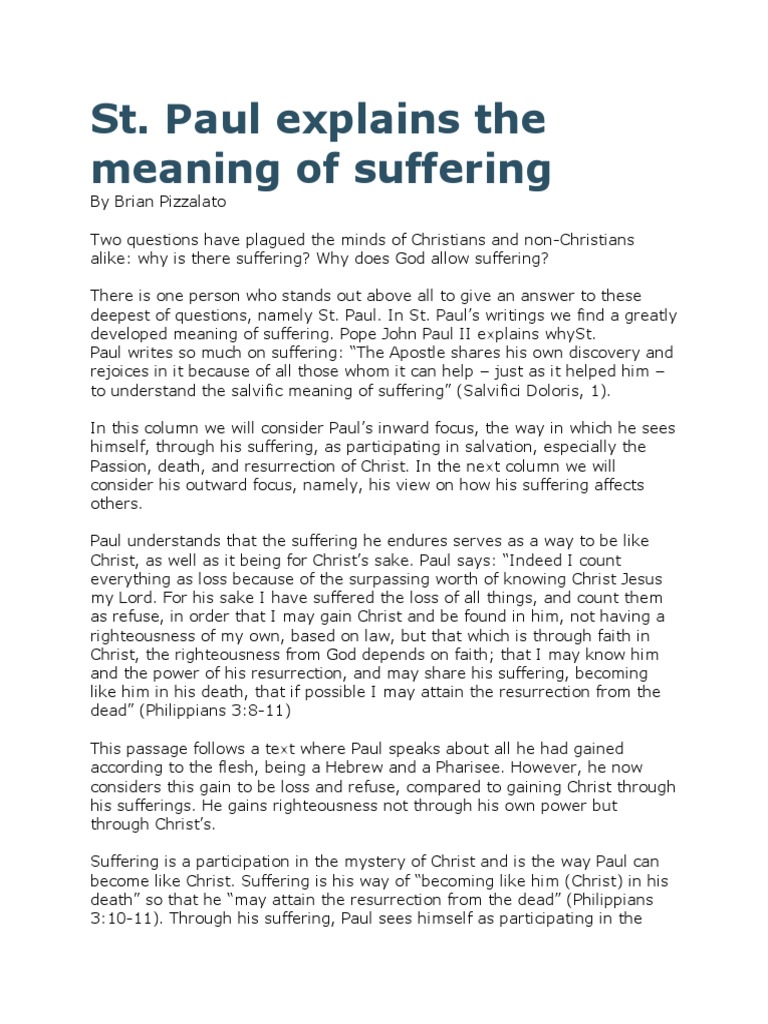 Suffering Of Paul The Apostle | Topical Bible: The Apostles Rejoice in ...