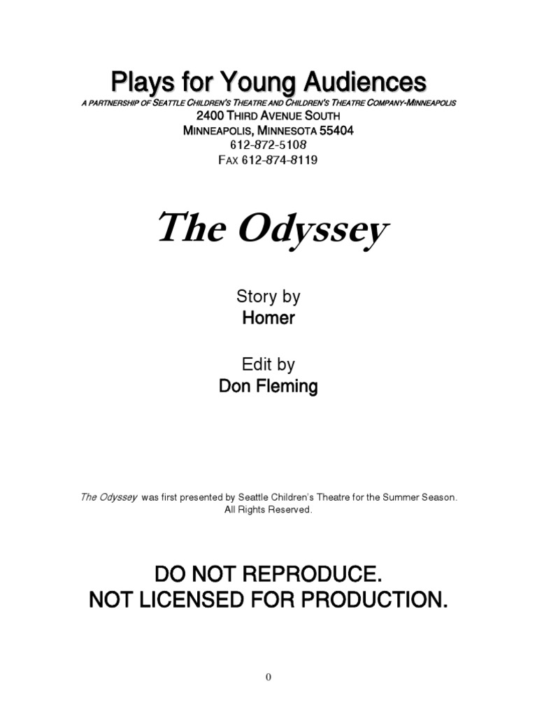Odyssey Excerpt | PDF | Penelope | Clytemnestra