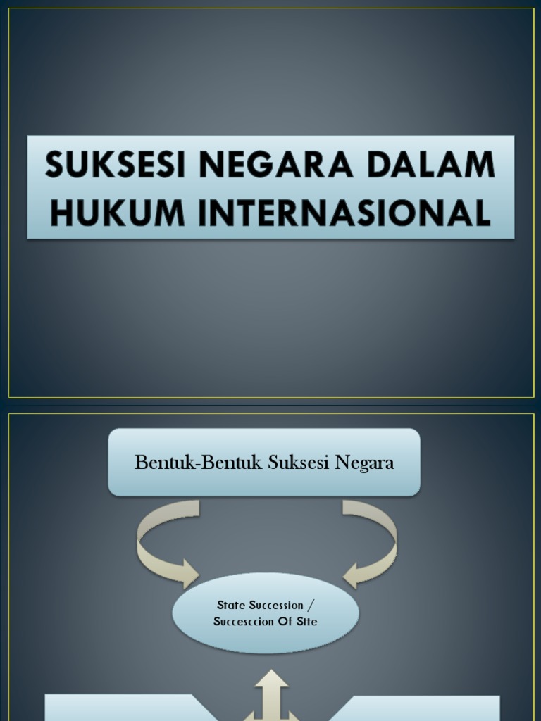Suksesi Negara Dalam Hukum Internasional Pdf