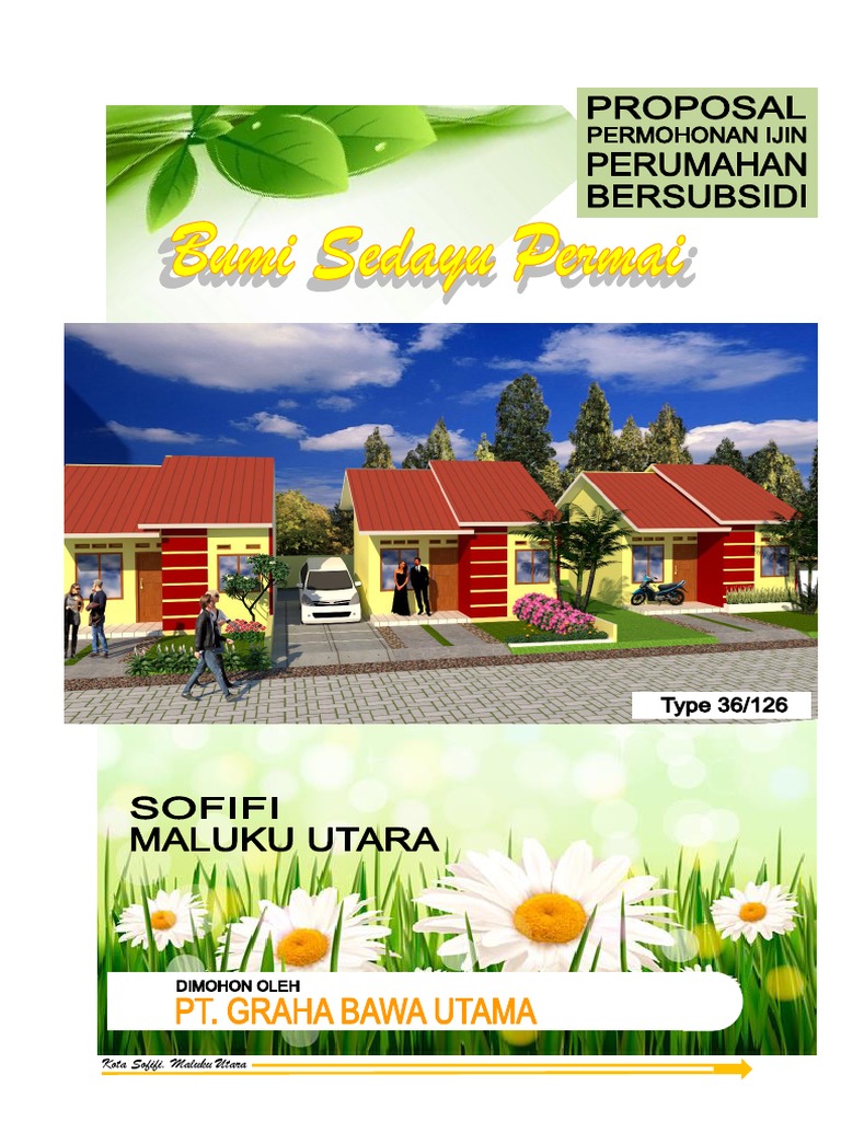 Bowie Sigit Nugroho Proposal Ijin Perumahan Sofifi | PDF