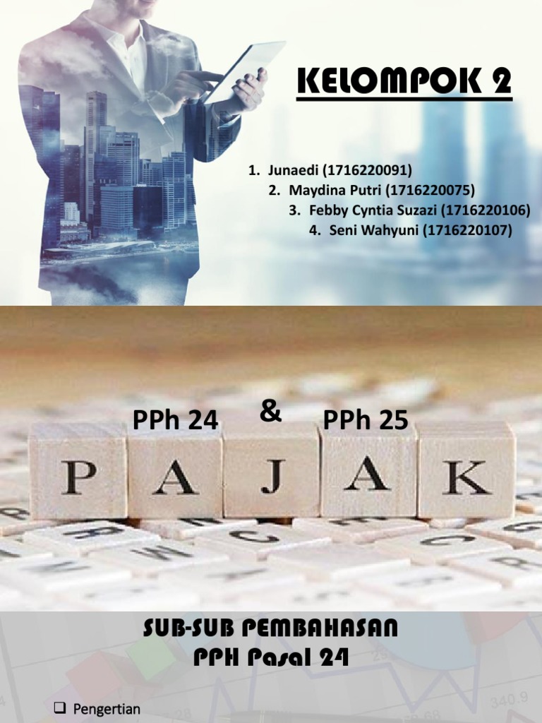 PPH Pasal 24 Dan PPH Pasal 25 | PDF | Bisnis | Hukum