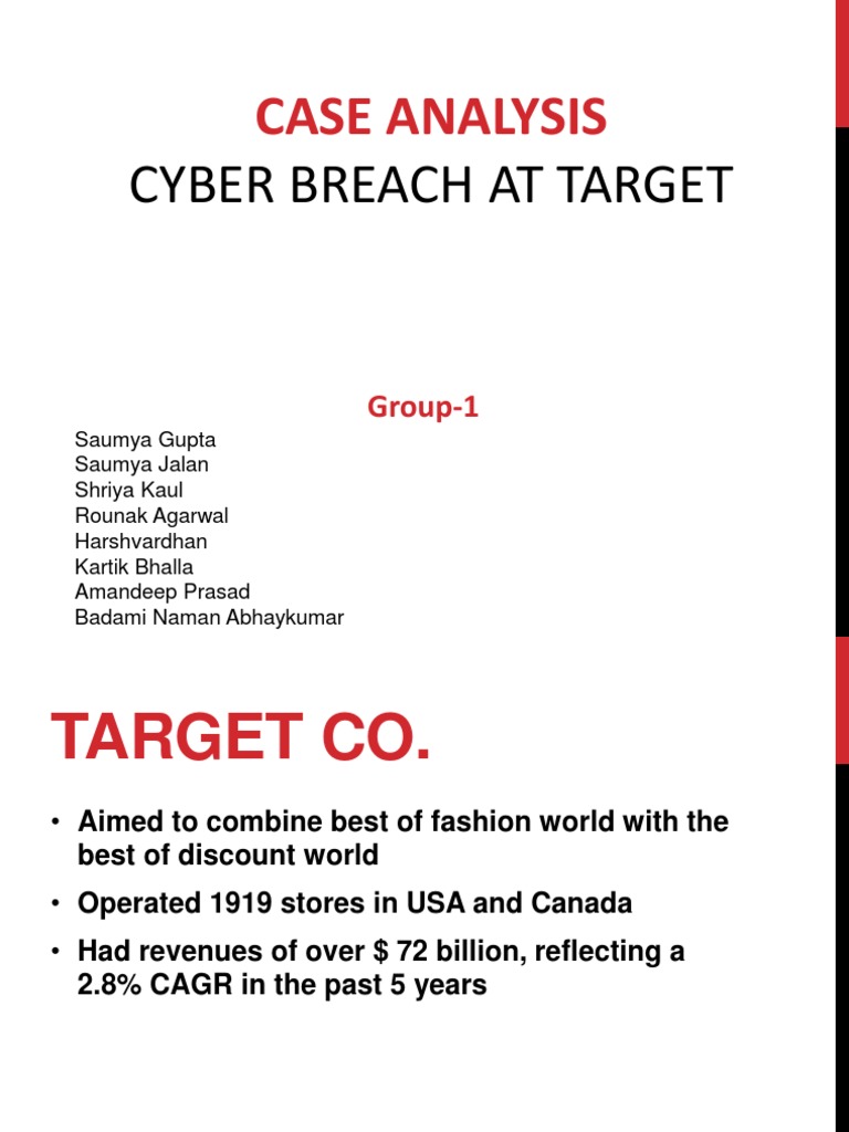 Target Cyber Security Case Study | PDF | Computer Security | Security