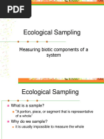 Estimating Population Size Using Quadrat Sampling1 | PDF | Sampling (Statistics) | Population