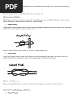 Macam Macam Simpul Pramuka Dilengkapi Fungsi & Gambarnya | PDF