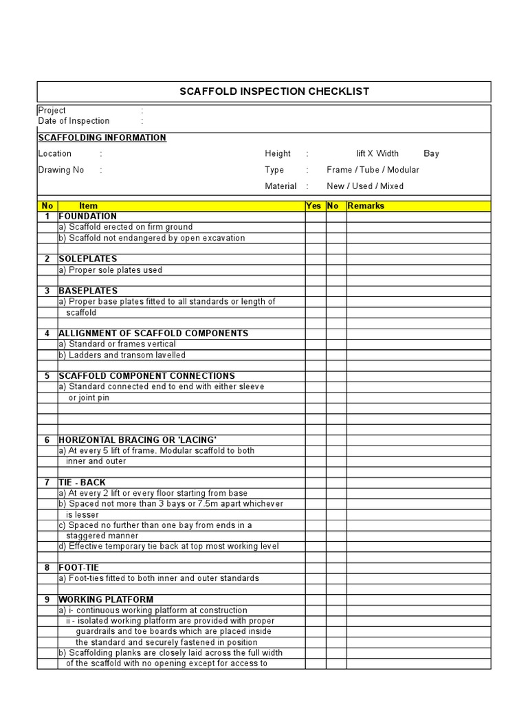 06 Scaffolding | PDF | Scaffolding | Equipment