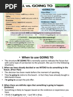 WILL vs. GOING To Worksheet Live Worksheets | PDF