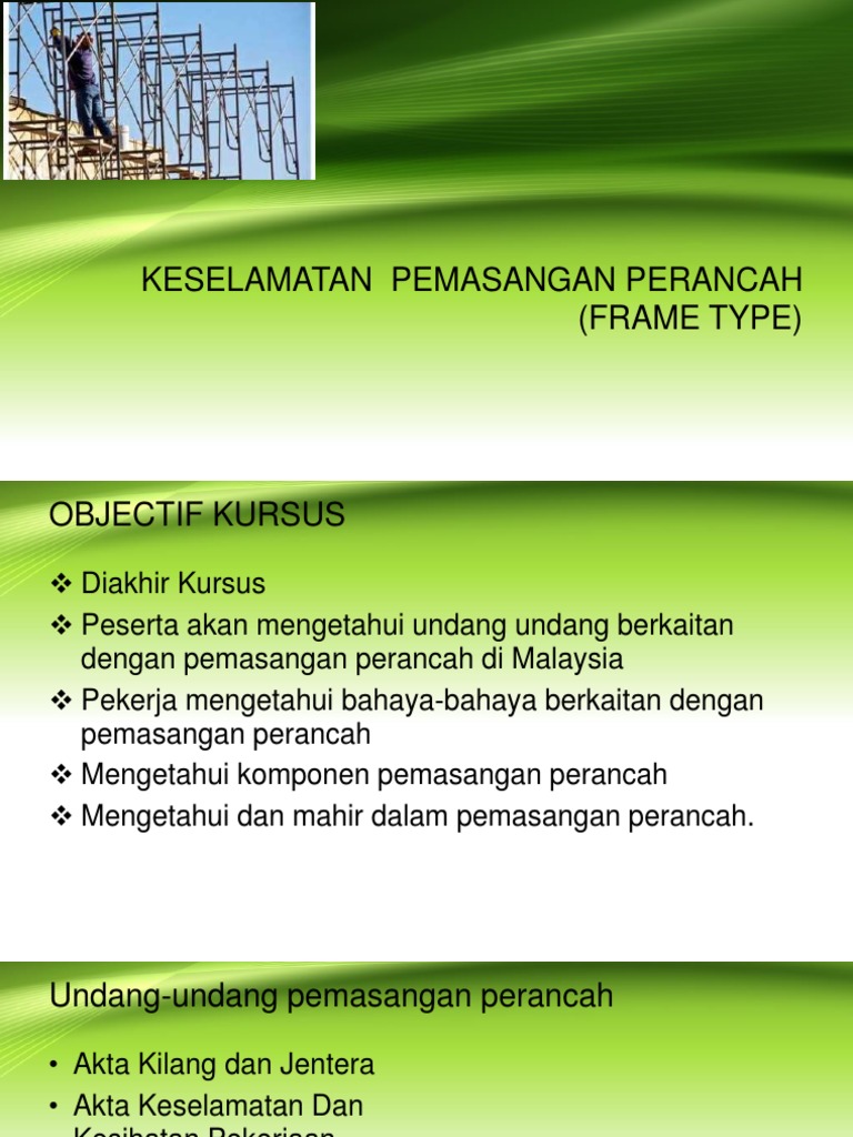 Hse Training Basic Scaffolding | PDF | Ladder | Scaffolding