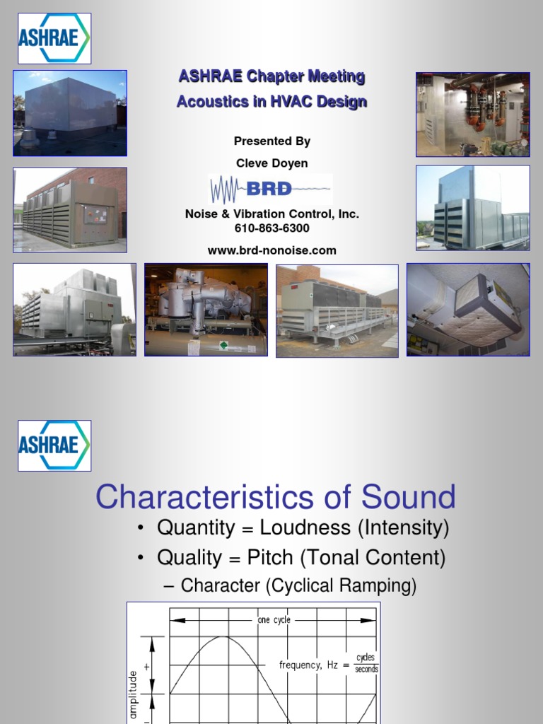 Ashrae 48 | PDF | Duct (Flow) | Decibel