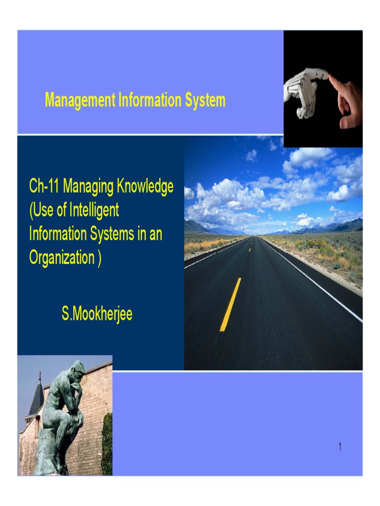 Ch-11 - Managing Knowledge | PDF | Artificial Intelligence | Intelligence (AI) & Semantics