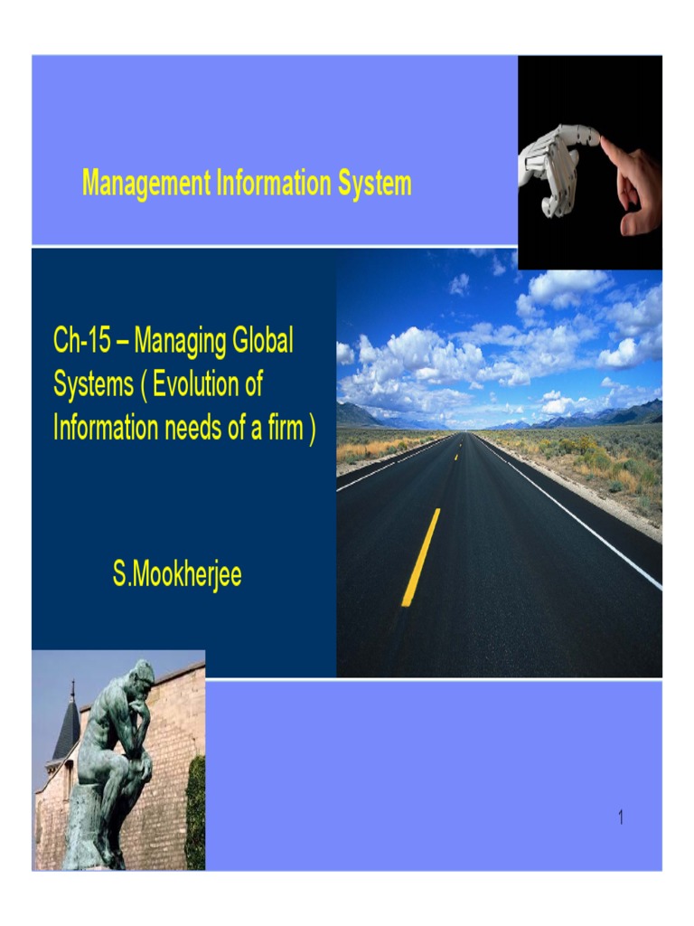 Managing Global Information Systems | PDF | Strategic Management | System