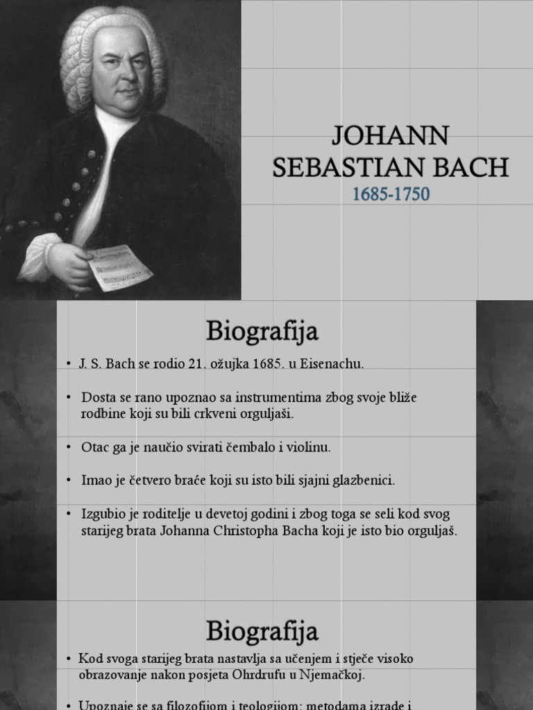 J S Bach | PDF