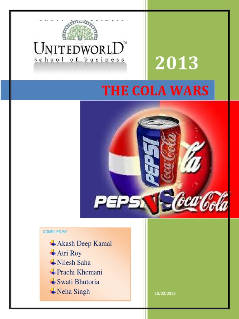 Pepsi and Coke - A Comparative Study | PDF | Coca Cola | Pepsi