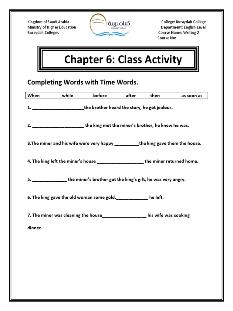 Chapter 6 Cultures of The World. Activity 2y | PDF