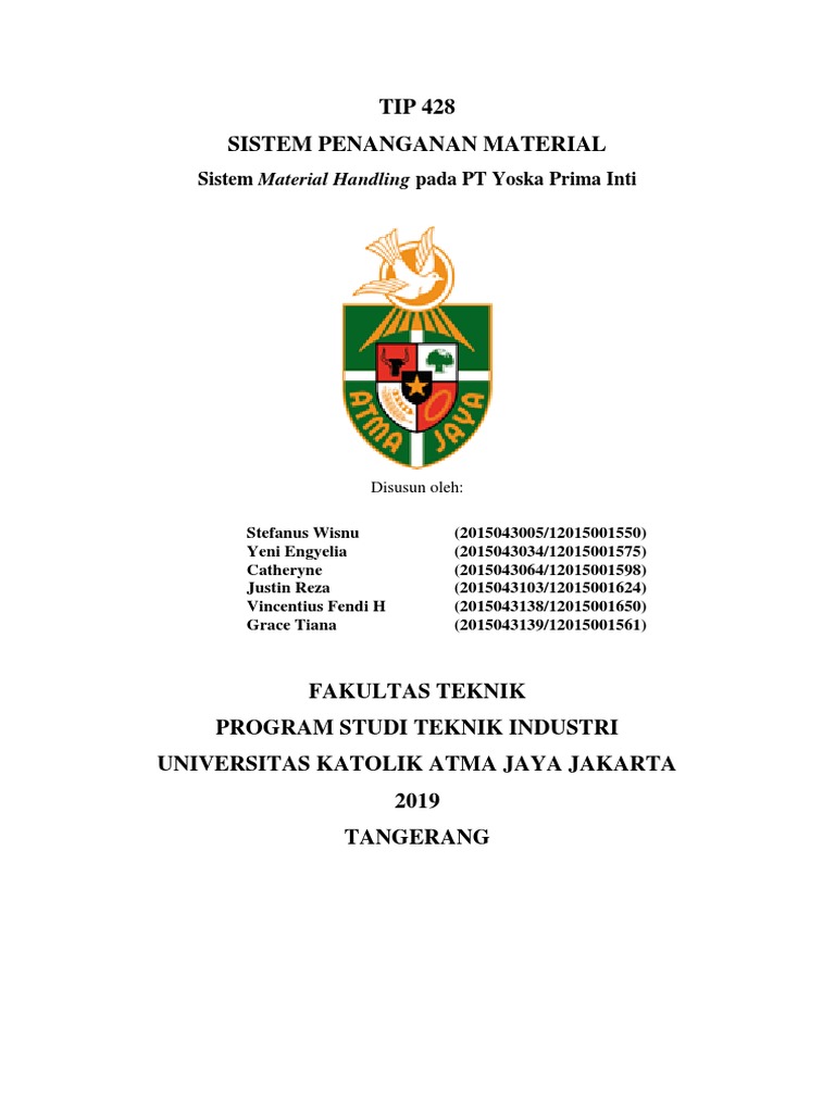 Sistem Penanganan Material | PDF