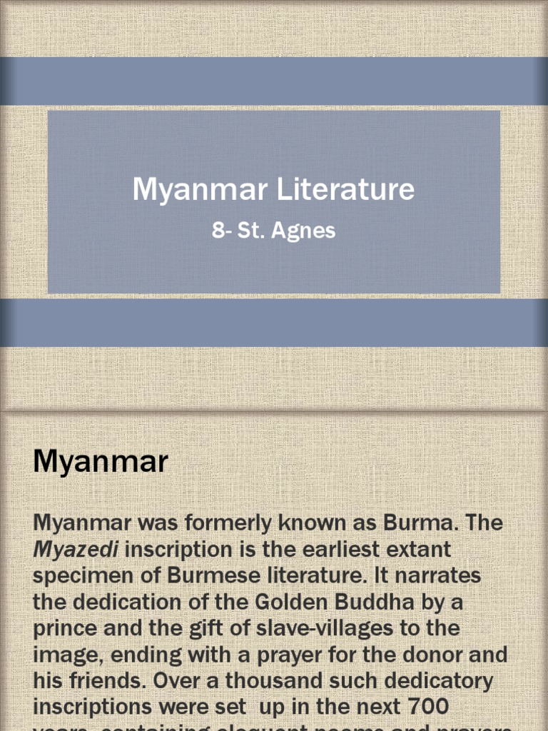 Myanmar | PDF | General Fiction