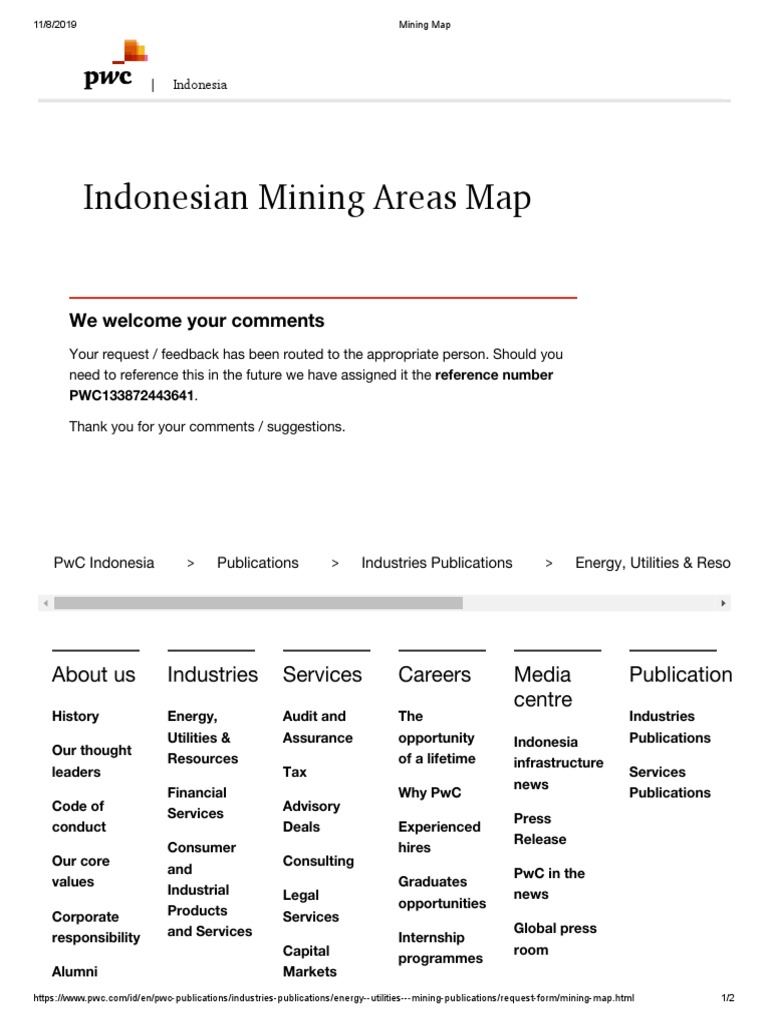 Mining Map | PDF | Pricewaterhouse Coopers | Business
