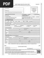 New Electricity Connection Application | PDF