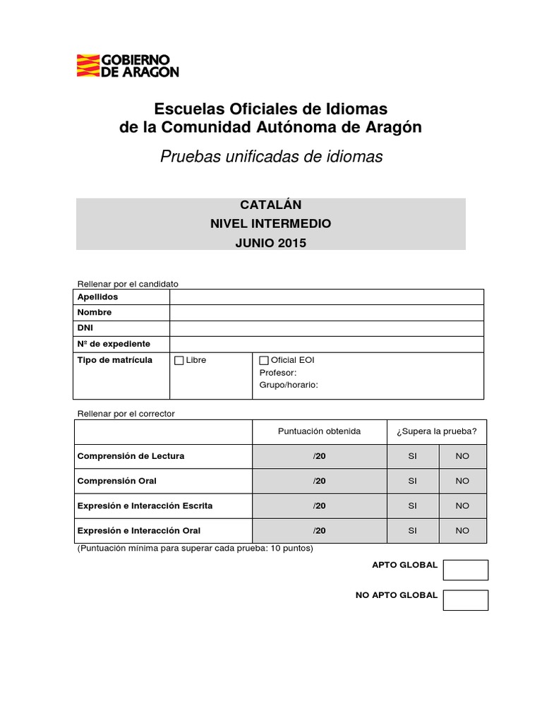 Catalán B1 PDF | PDF | España