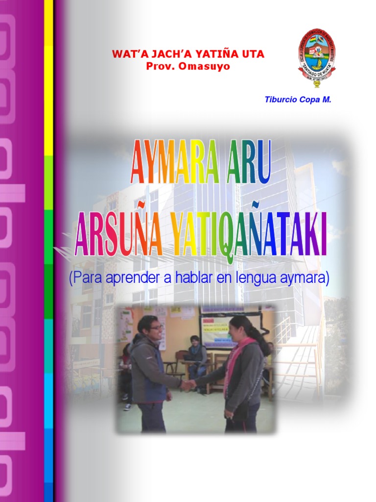 Aymara Aru Arsuña Yatiqañataki PDF | PDF | Verbo | Tipología Lingüística
