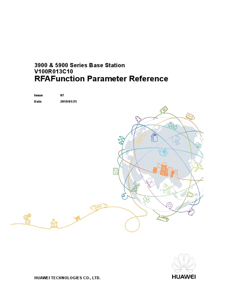 BTS3900&BTS5900 V100R013C10SPC260 RFAFunction Parameter Reference | PDF ...