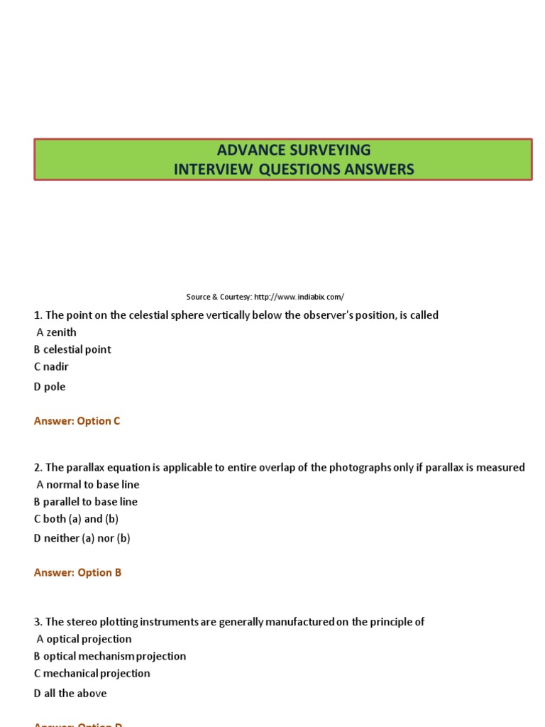 Advanced Surveying and GIS MCQS | PDF | Longitude | Latitude