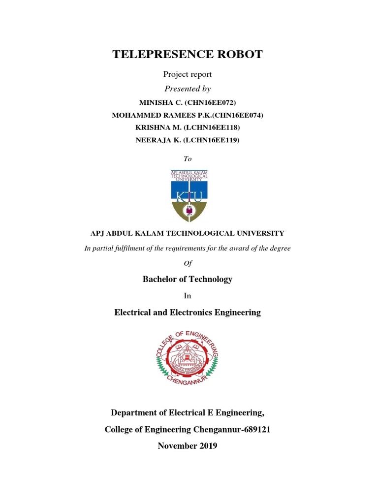 Telepresence Robot | PDF | Virtual Reality | Raspberry Pi