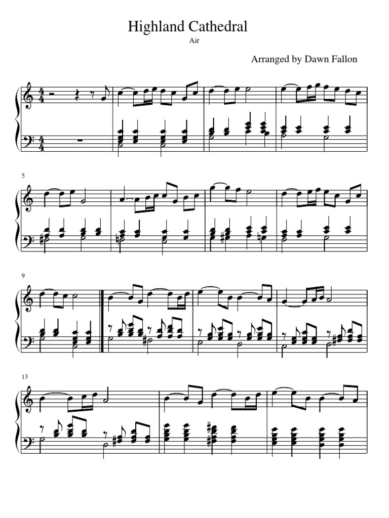 Highland Cathedral-2 PDF | PDF